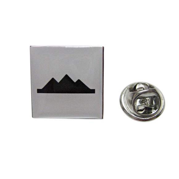 Kiola Designs | Accessories | Square Iconic Pyramid Lapel Pin | Poshmark